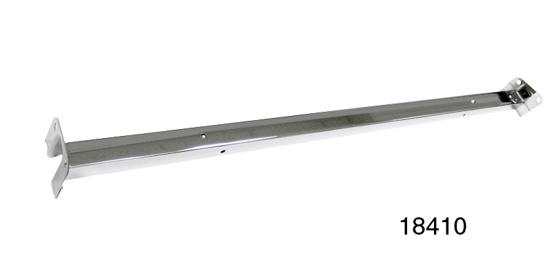 1955 Chevy Car Radiator Core Support Upper Tie Bar, Chrome