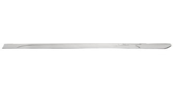 1955 Chevy Rocker Panel Mouldings with Clips, Pair (Imported)