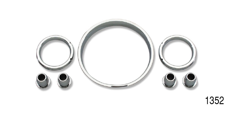 1957 Chevy Instrument Cluster Bezel Set - Restoration Auto Supply