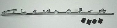 1949-1950 Chevy Car Dash Script "Chevrolet"
