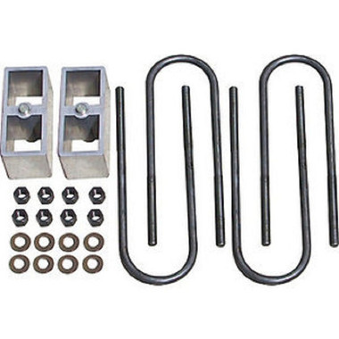 1955-1957 Chevy Belair or 210 Rear Leaf Spring 2 Inch Lowering Blocks, Pair