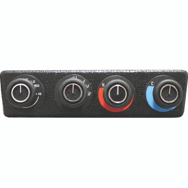 Gen II 4-Knob Base Under-Dash Control Panel - Restoration Auto Supply