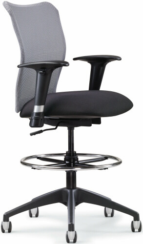 Allseating Inertia Mesh Drafting Stool - 78019