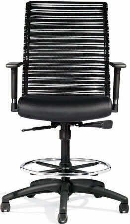 All Seating Zip Mesh Drafting Stool Chairs - 95019