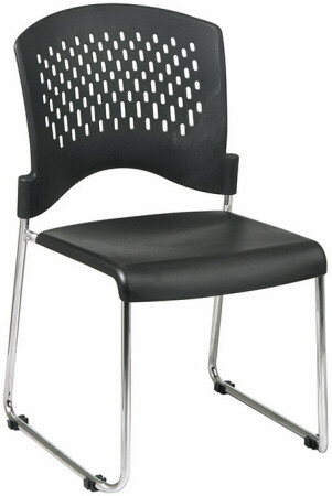 Stackable Plastic Chairs - HON Stackable Plastic Molded Chairs [4041]