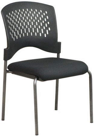 Stackable Chairs - Office Star Armless Plastic Stackable Chair [8620]