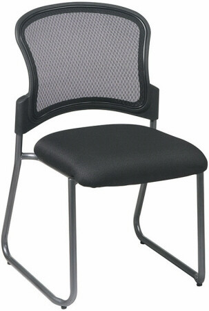 Mesh Back Sled Base Office Guest Chair [86725]