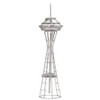 Seattle's Space Needle Wire Model