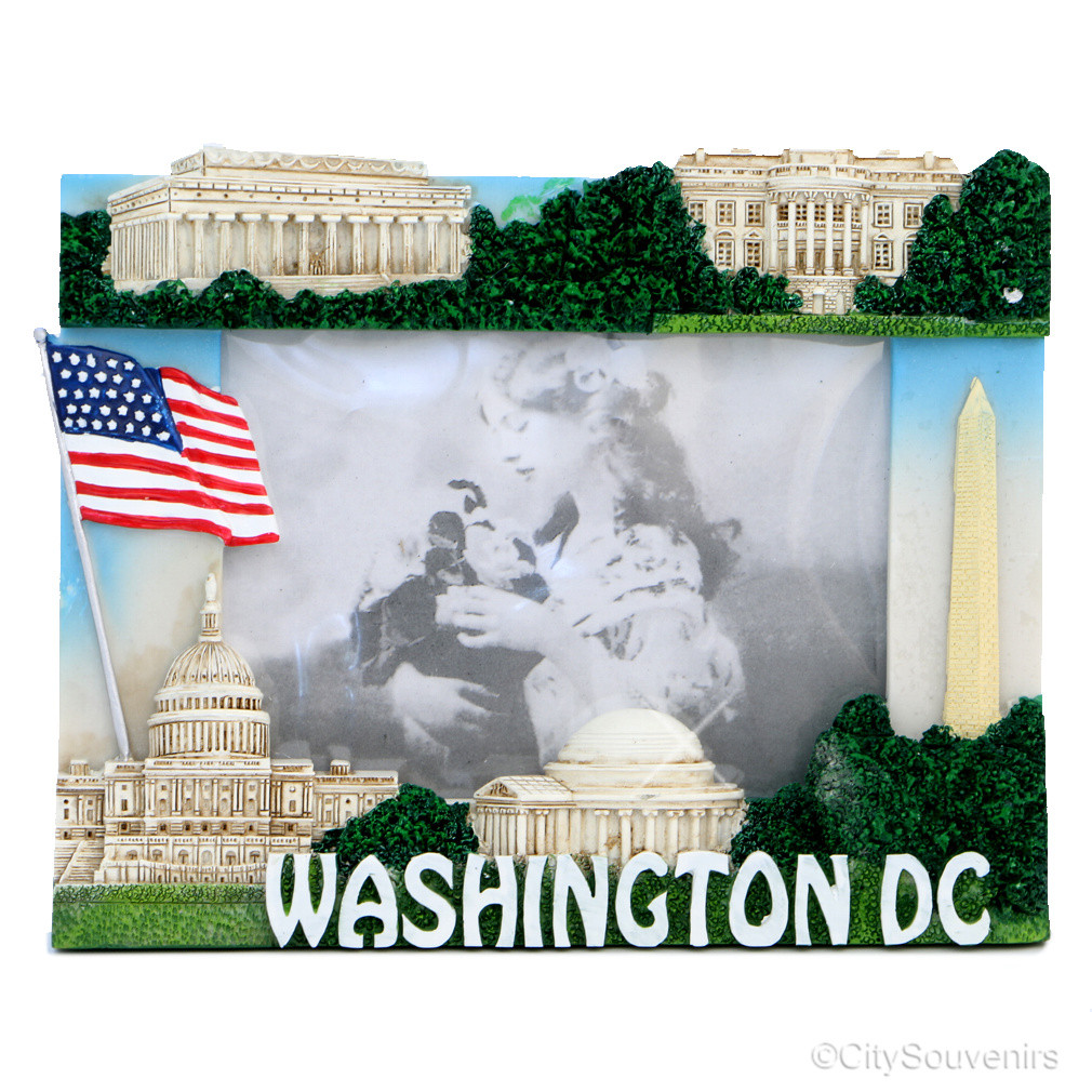 Washington DC Landmarks Photo Frame