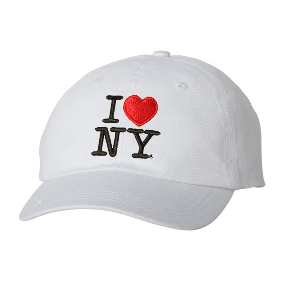 I Love NY Cap - White