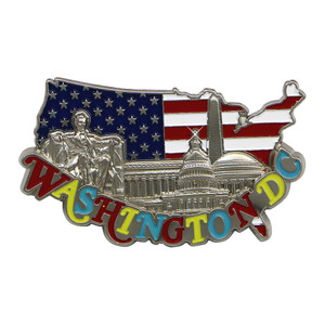 Washington DC Landmarks Magnet Souvenir