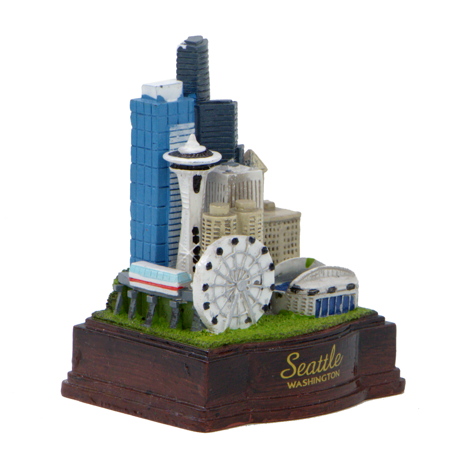 Seattle Skyline Replica Statue 3.5 Inches