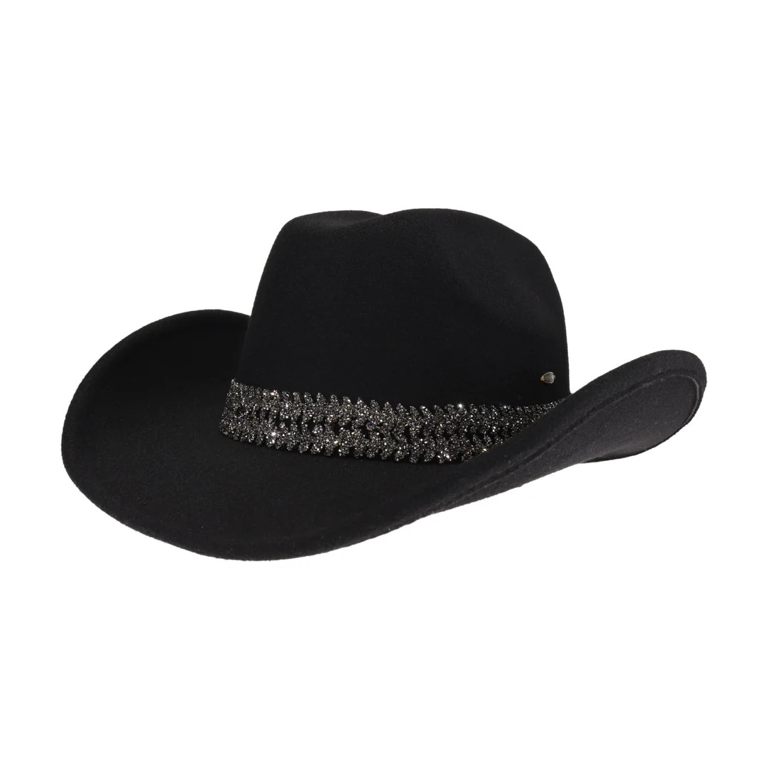 CC Cowboy hat sparkle band