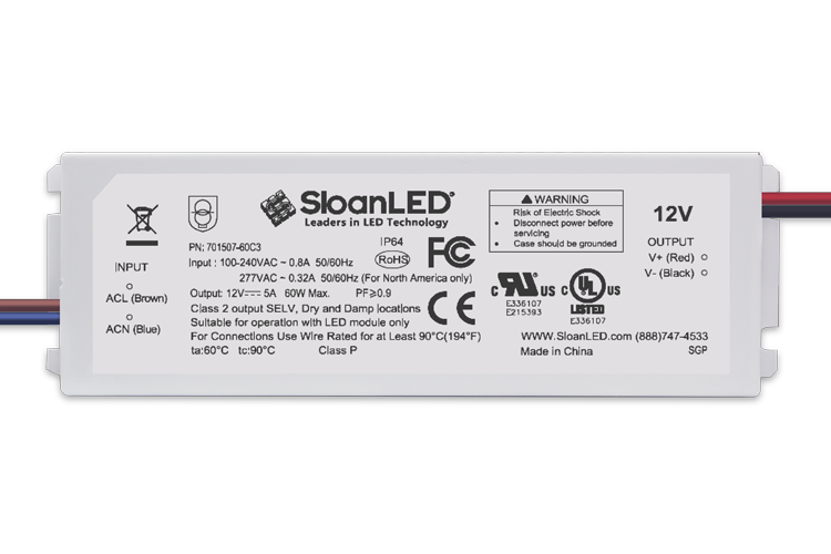 Led Drivers - Sloanled 701507-60C3D | PartsForSigns.Com