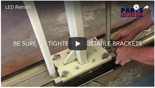 How To Retrofit Your Fluorescent Sign To LED - PartsForSigns.com