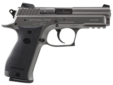 SAR USA K245CST K2 Compact Frame 45 ACP 13+1 4.20" Black Steel Barrel ...
