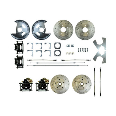 The Right Stuff | F70RD06-P | 4 Wheel Disc Brake Conversion Kit