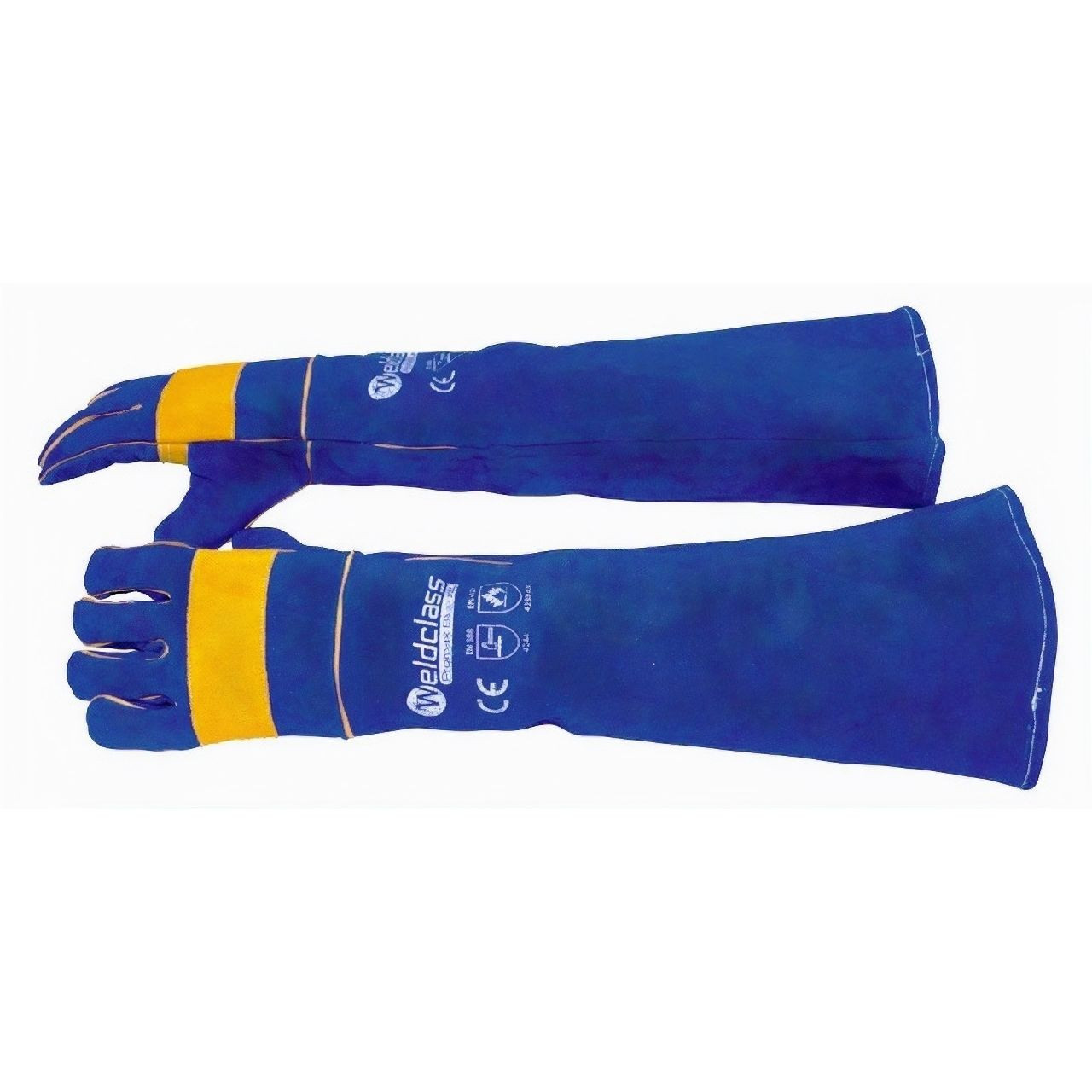 Weldclass Promax Blue XC 680mm Welding Gloves - ACL Industrial Technology