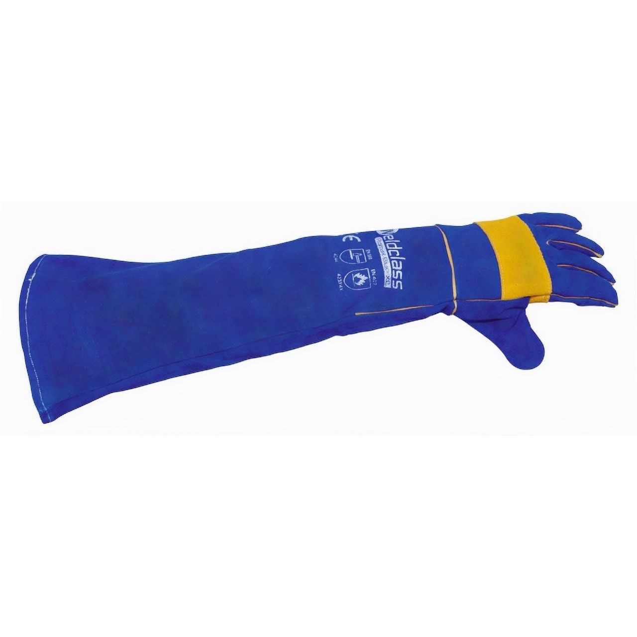 Weldclass LH Promax Blue XC 680mm Welding Gloves - ACL Industrial ...