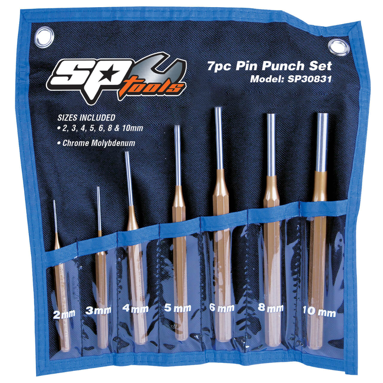 SP Tools Pin Punch Set 7pce - ACL Industrial Technology