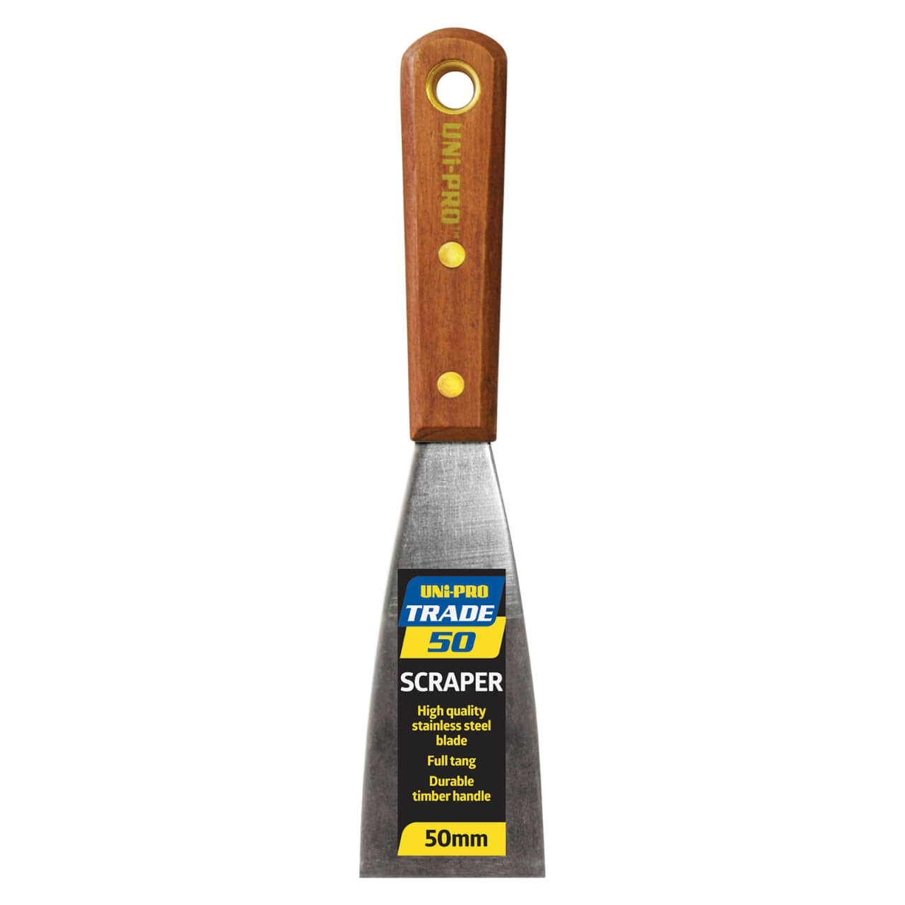 UNi-PRO Trade Stainless Steel Scraper 50mm - ACL Industrial Technology