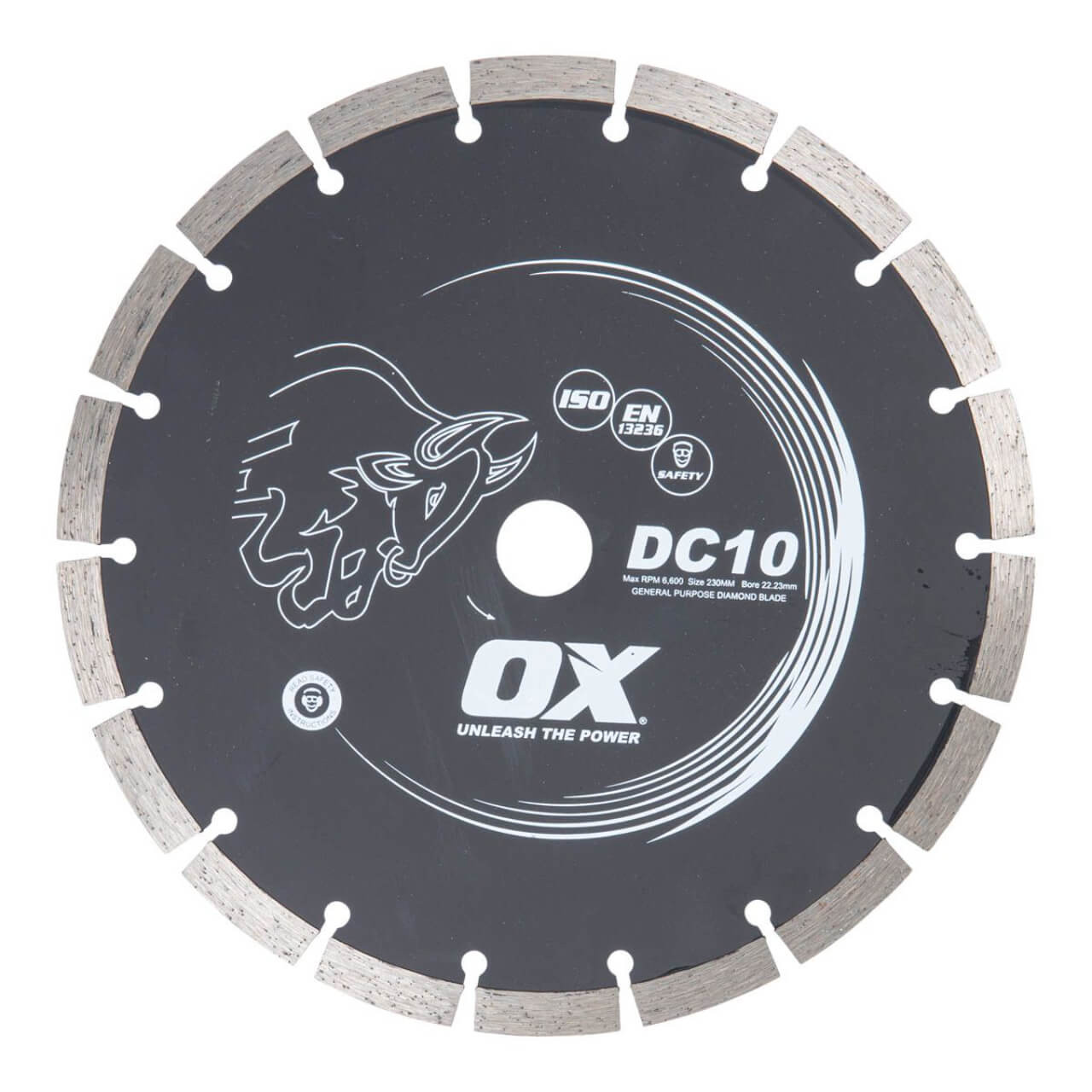 OX DIY DC10 9” Standard Seg. Gen. Purpose Diamond Blade - ACL ...
