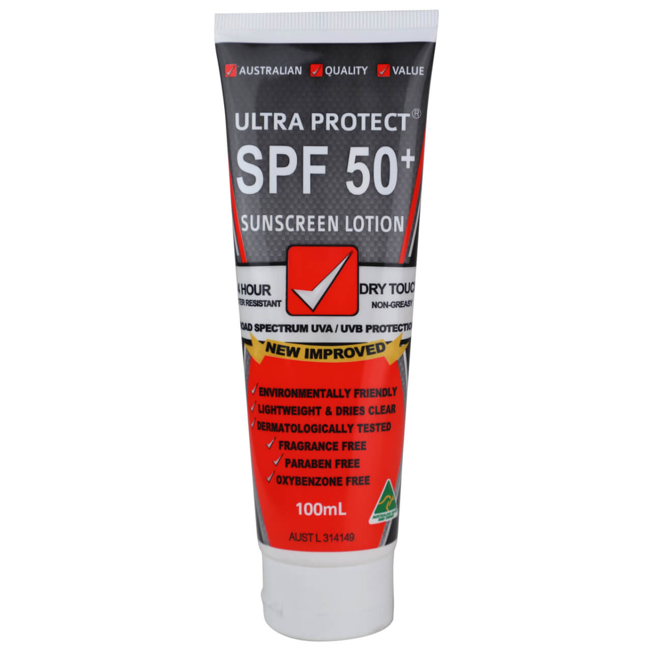 Maxisafe SPF 50+ Sunscreen - 100ml Tube - ACL Industrial Technology
