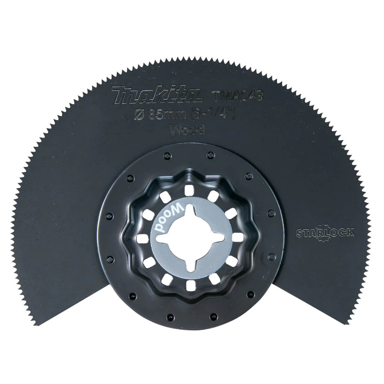 Makita Multitool 85mm 18tpi Segment Saw Blade Hcs / Wood / Offset Round ...