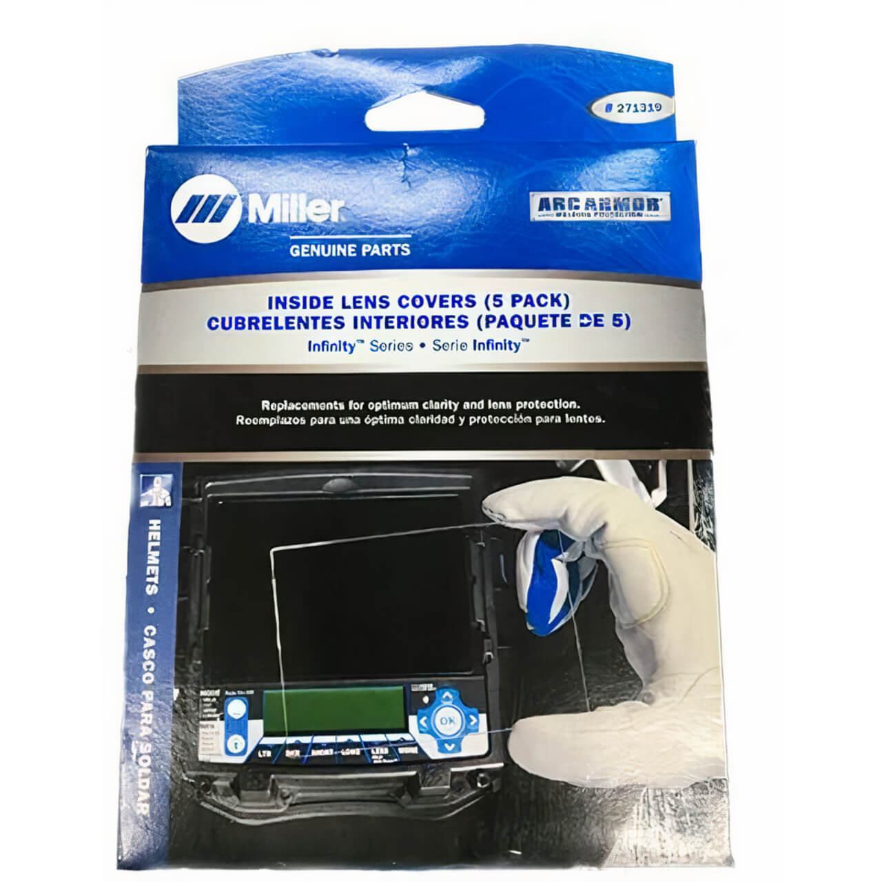 Miller Infinity Inner Lens 5pk - ACL Industrial Technology