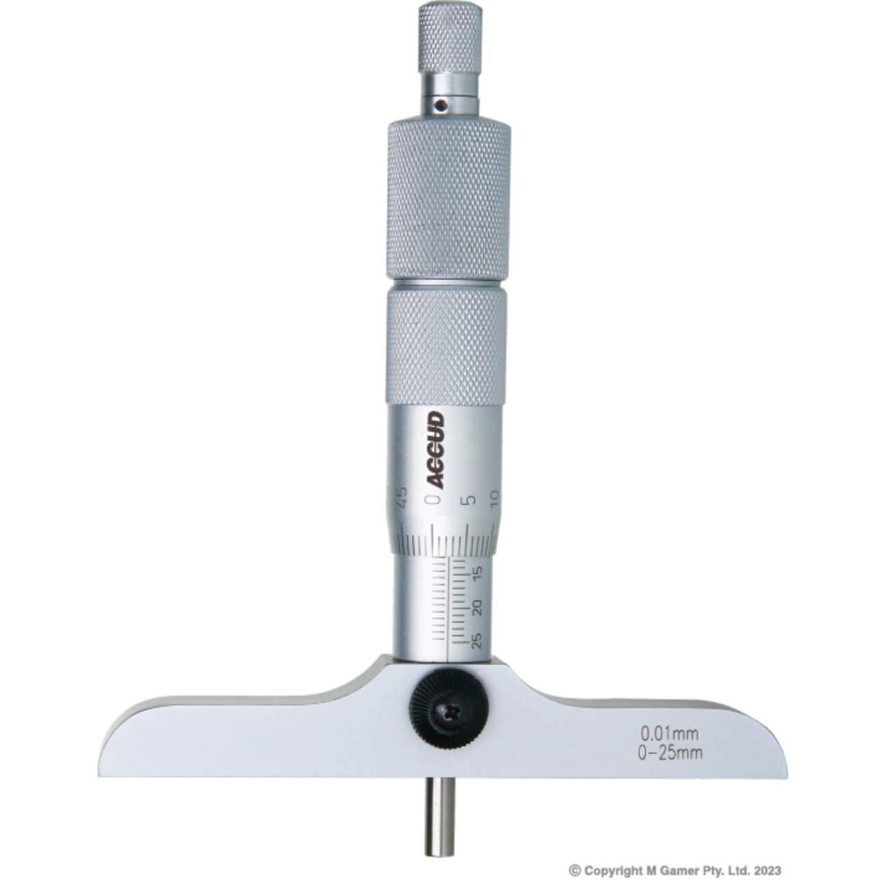 Accud 150mm Depth Micrometer with Captive Anvils - ACL Industrial ...