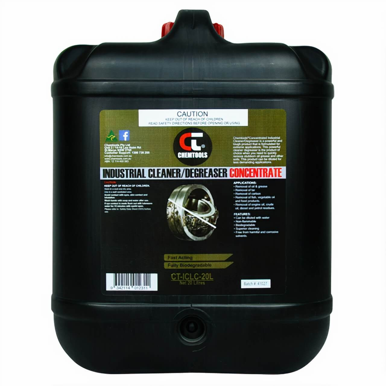 CT Cleaner/Degreaser Concentrate Water Based 20L - ACL Industrial ...