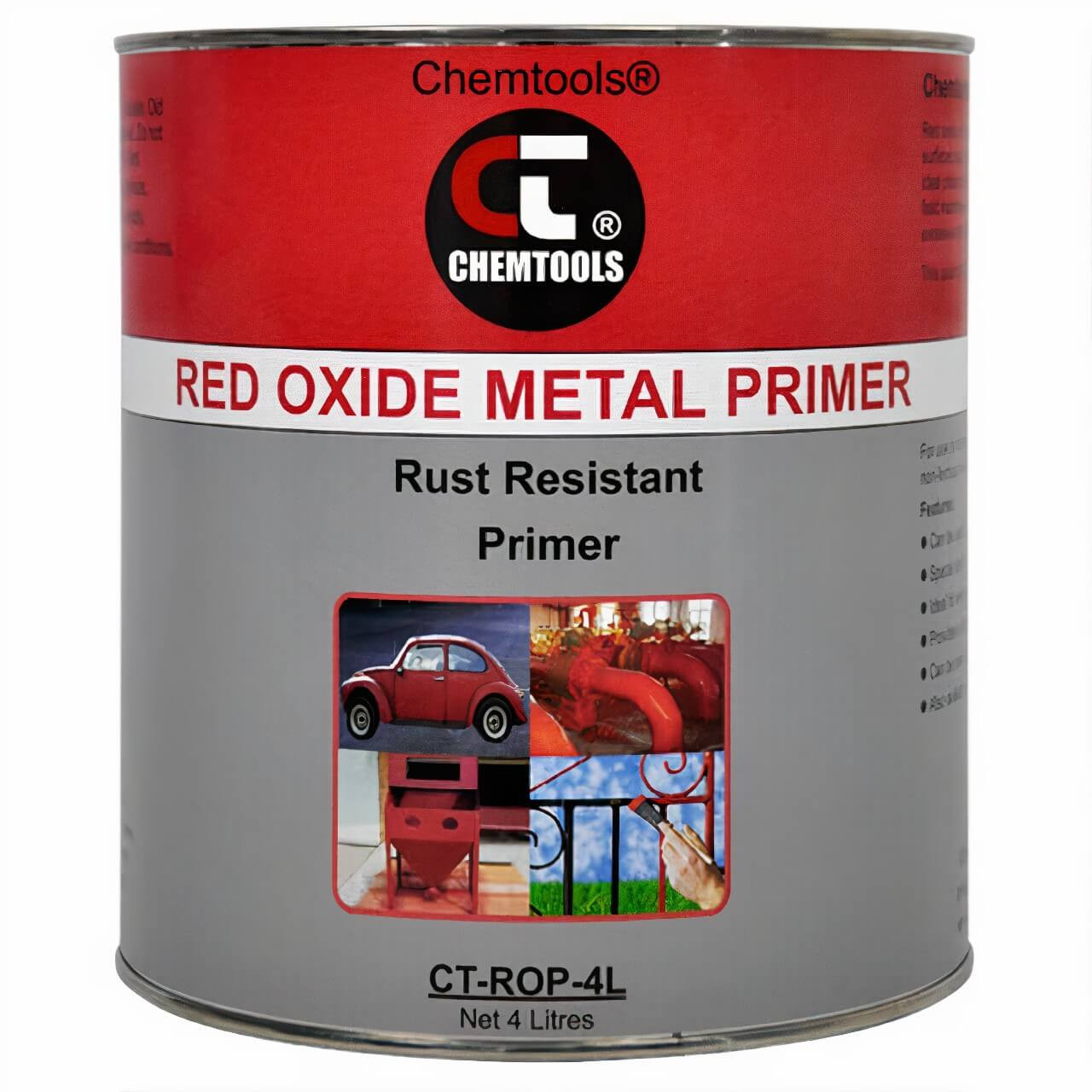 CT Red Oxide Metal Primer 4L - ACL Industrial Technology