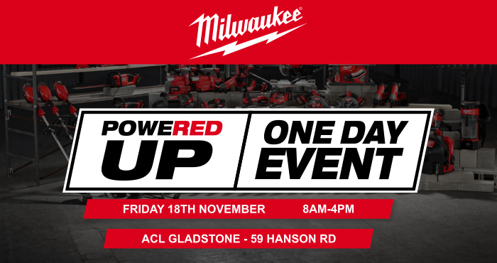 Milwaukee PoweRED Up Event - ACL Industrial Technology