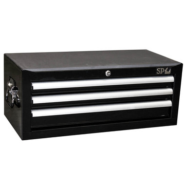 SP Tools 3 Drawer Custom Series Intermediate Tool Box Black - ACL ...