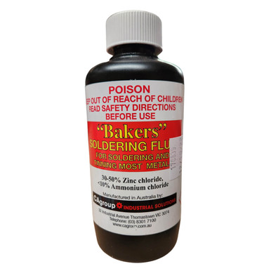 Bakers Soldering Fluid 250mL - ACL Industrial Technology