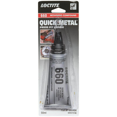 Loctite 660 Quick Metal High Strength Retaining Compound 50ML - ACL ...