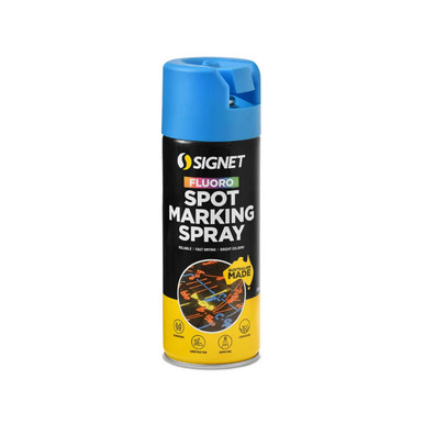 Signet Spot Marking Paint Fluoro Blue 350g - ACL Industrial Technology