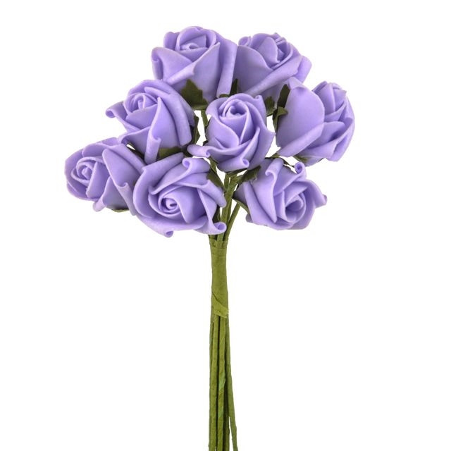 Foam Rosebud Ice Lilac X8 - CB Gold