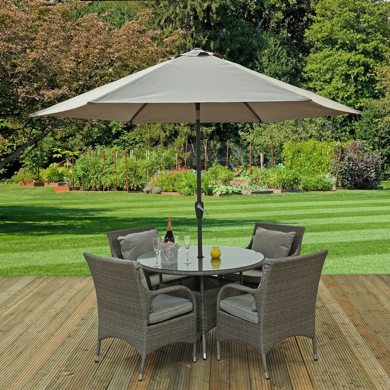 Rowena Table & Chair set (4 chairs and 1 table) - CB Gold