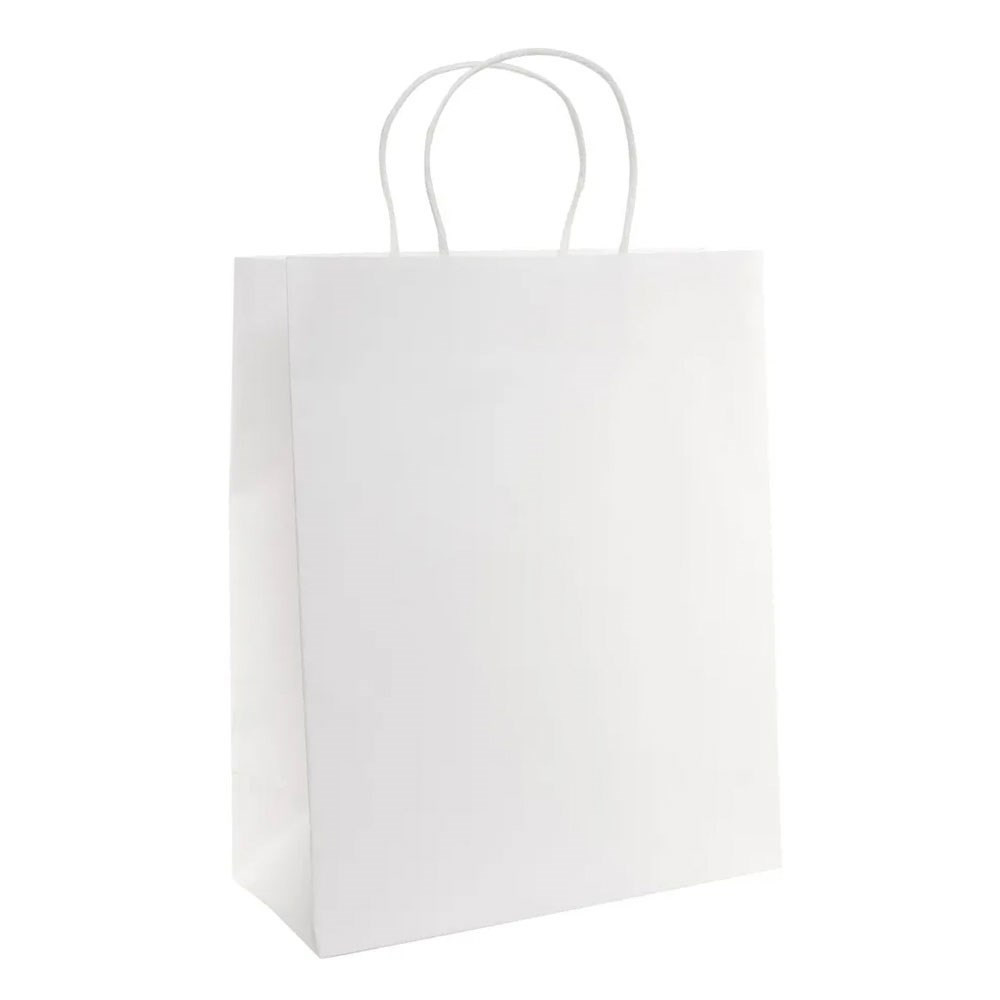 Kraft Paper Bag White Pack Of 10 - CB Gold