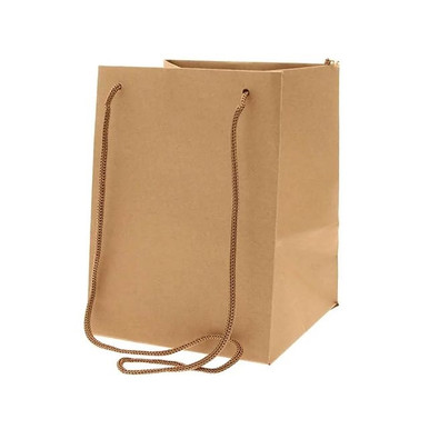 Hand Tie Bag Natural 19x25cm - CB Gold
