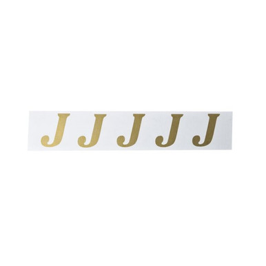 Oasis Vinyl Lettering System J (4X5) - CB Gold