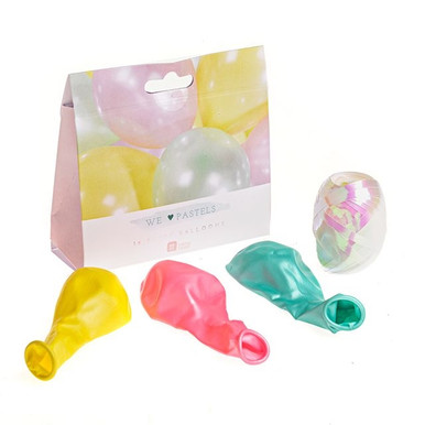 WE Love Pastels Balloon X12 - CB Gold