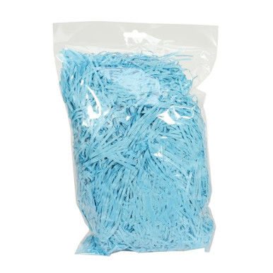 Light Blue Shredded Tissue Paper - 100 Grams - CB Gold