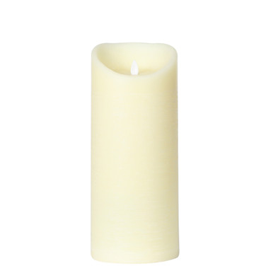 Moving Flame LED Candle 12.5 x 30cm - CB Gold