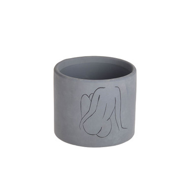 Peace and Love Body Plant Pot 8.5cm - CB Gold