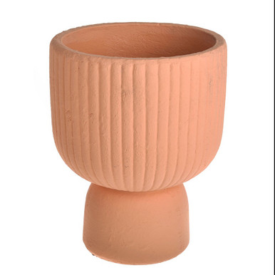 Ripple Edge Plant Pot 22cm - CB Gold