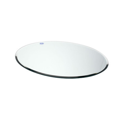 40Cm Round Mirror Plate - CB Gold