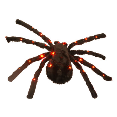 Hanging Giant Spider Light 2xAA Batteries not included - CB Gold