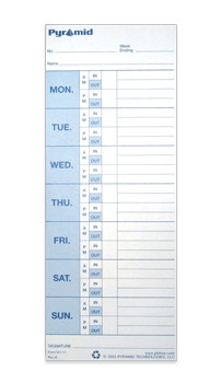 Pyramid Time Clocks and Software Systems